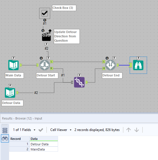 Solved: Detour Tool - Alteryx Community