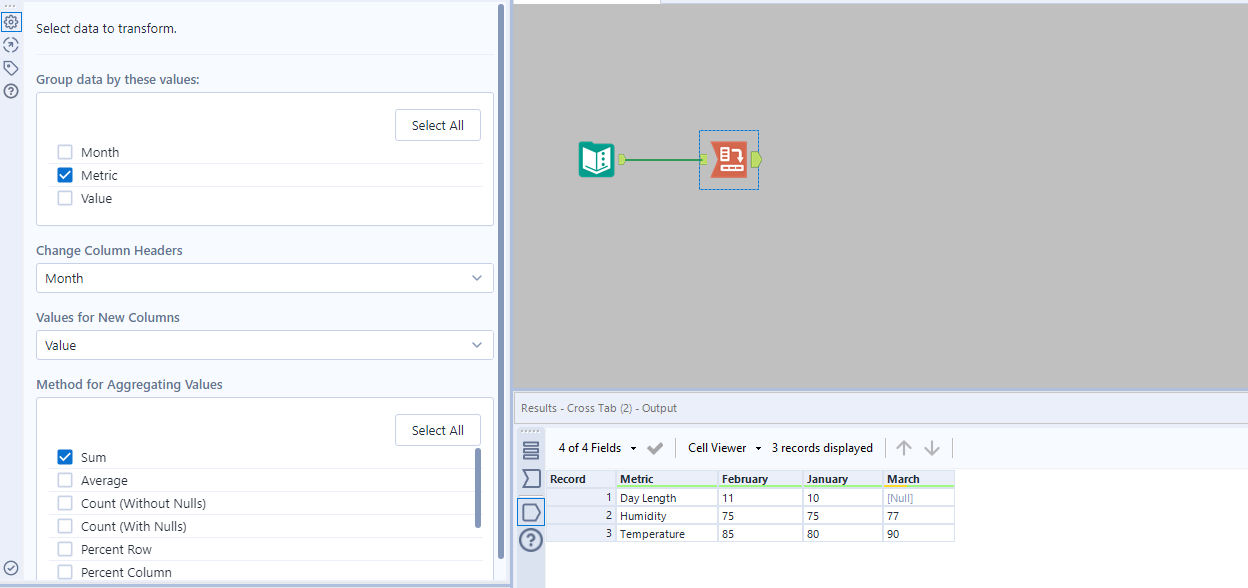 Solved: Converting column to headers - Alteryx Community