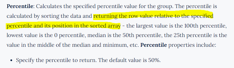 Percentile - Alteryx Community