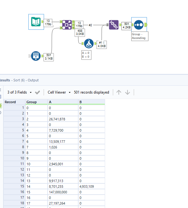 Solved: How to create a row with null values within a defi... - Alteryx Community