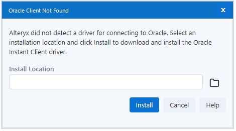 ALteryx connect to oracle Database - Alteryx Community