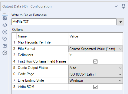 Newline Character + Tab-Delimited - Alteryx Community