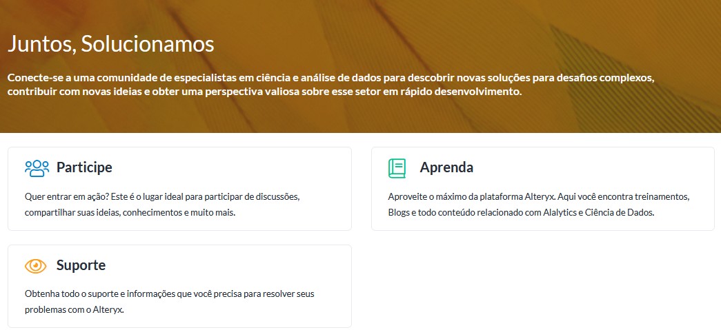 O que é Alteryx? - Alteryx Community
