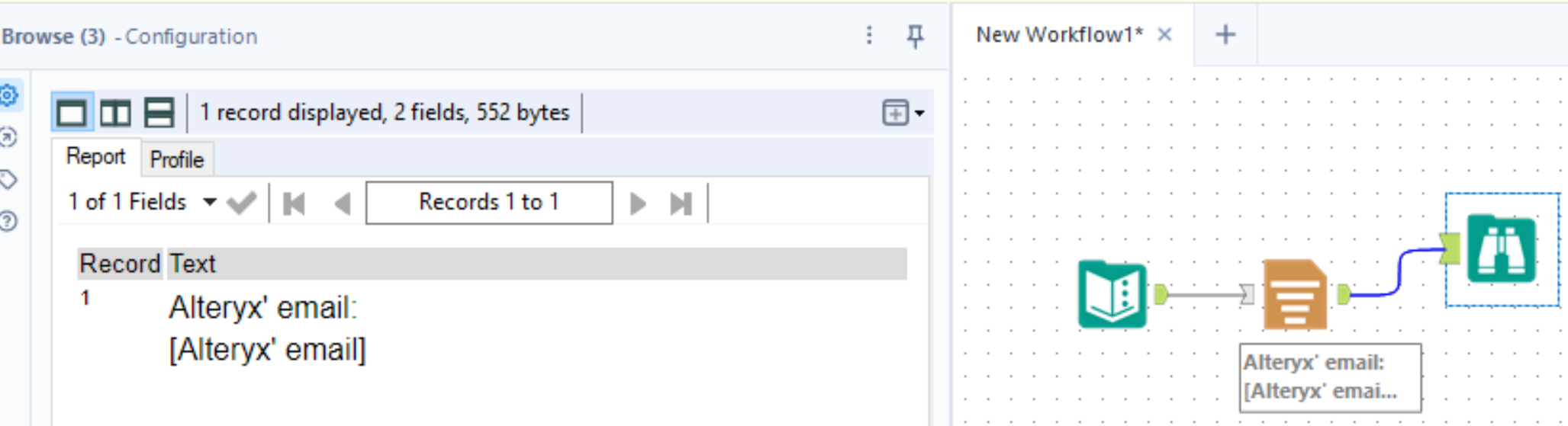 Report Text Tool Removing Apostrophes And Indentat Alteryx Community 