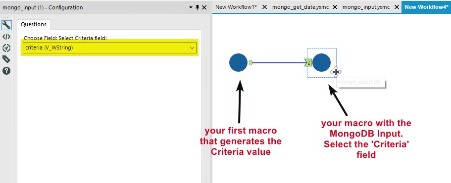 Solved: Date Filter in Mongo Input - Alteryx Community
