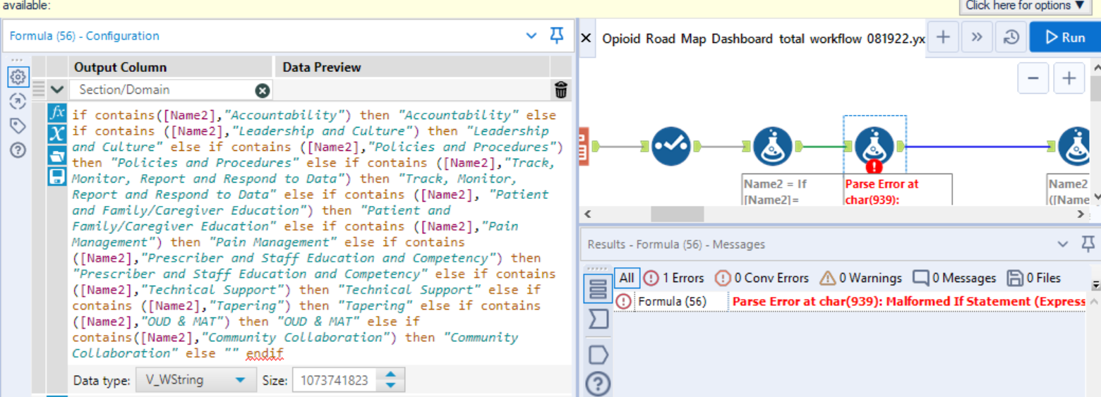 Parse Error help - Alteryx Community