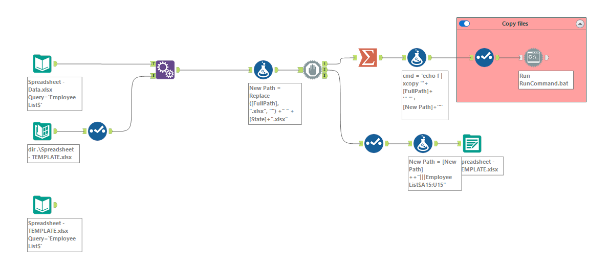 Solved: Splitting Out Template based on Column Value - Alteryx Community