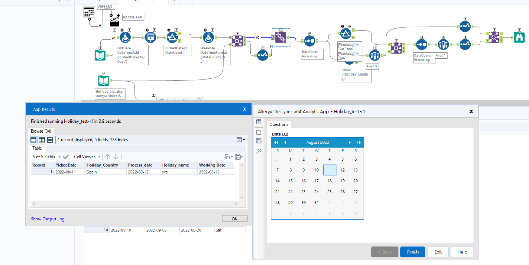 Select nearest holiday from random date from date ... - Alteryx Community