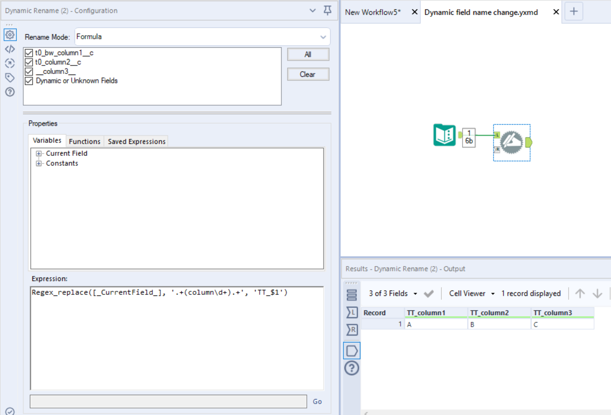Solved: Dynamic Rename Formula - Alteryx Community