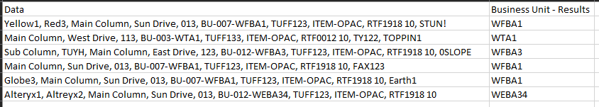Solved: Parsing for Each Row - Alteryx Community