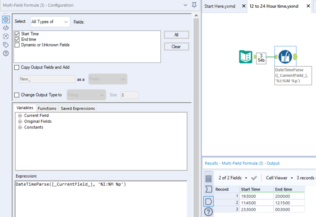 Solved: Convert AM/PM to 24hour time - Alteryx Community