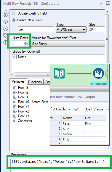 Solved Pulling Out Values From Eg Row3 Based On Specifi Alteryx Community