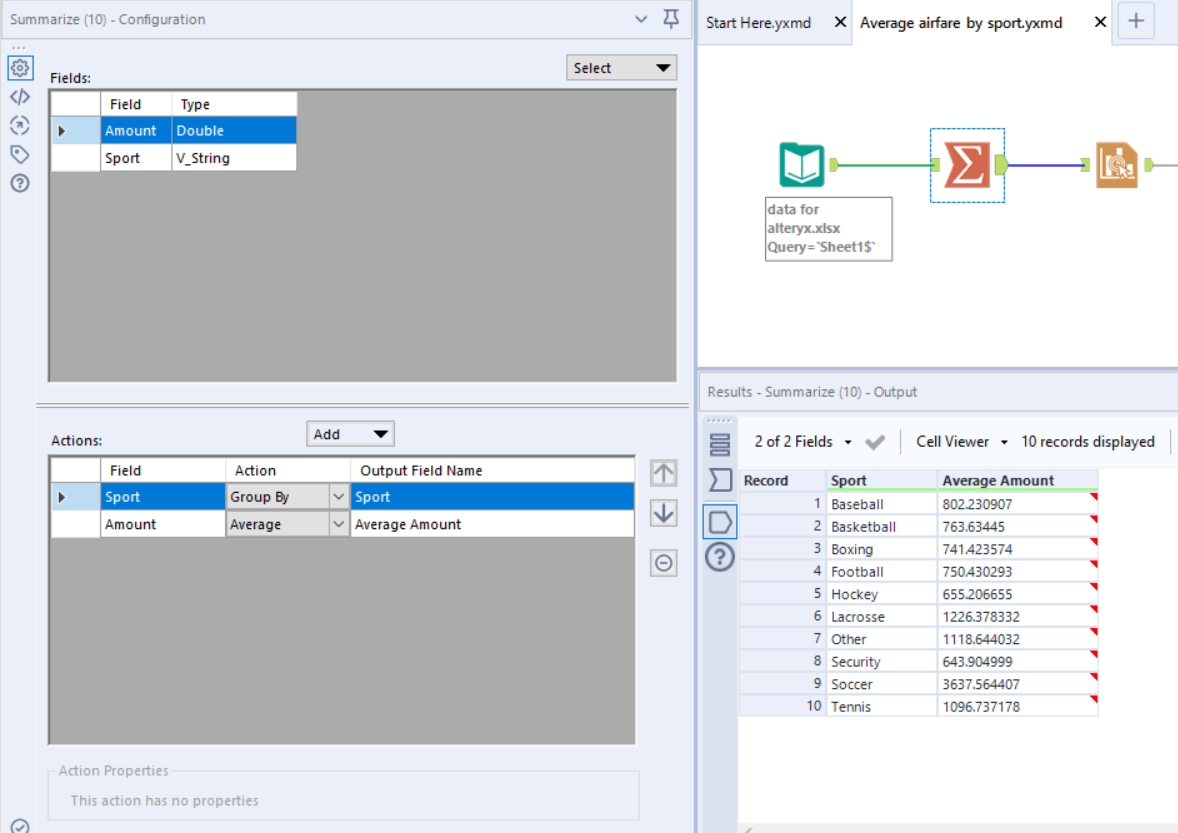 Solved: Average by group/category - Alteryx Community