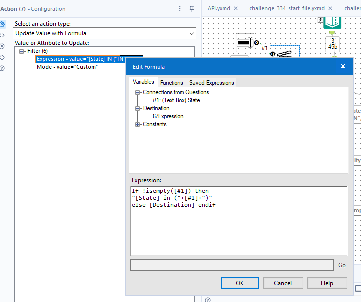 Multiple text box with IN clause on filters - Alteryx Community