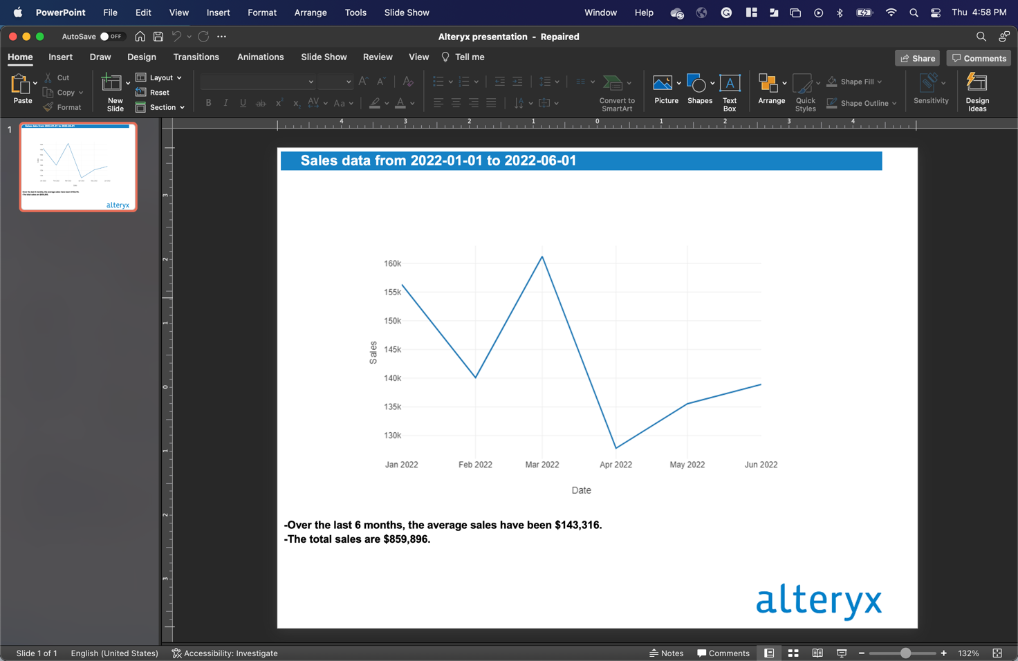 Reporting in Alteryx: Generating a PowerPoint With... - Alteryx Community
