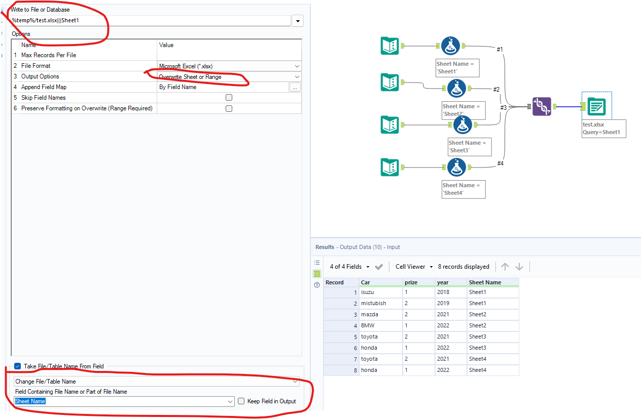 Merging An Excel Output Divided By Sheets Alteryx Community 