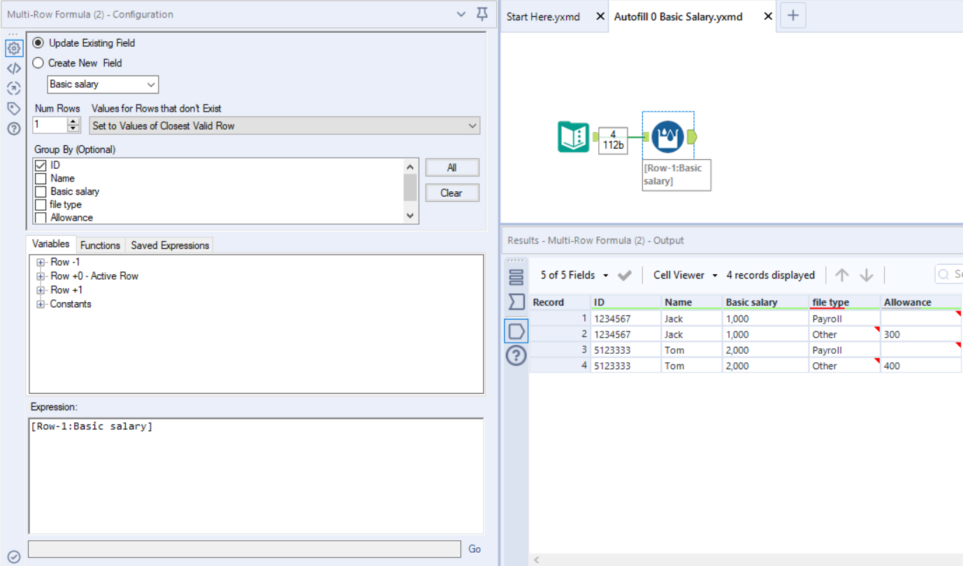 Solved: Replace 0 with a value - Alteryx Community