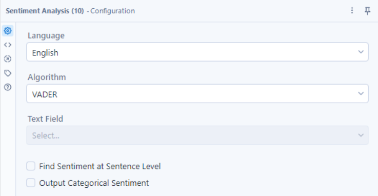 Implementation of new algorithms for Sentiment Ana... - Alteryx Community