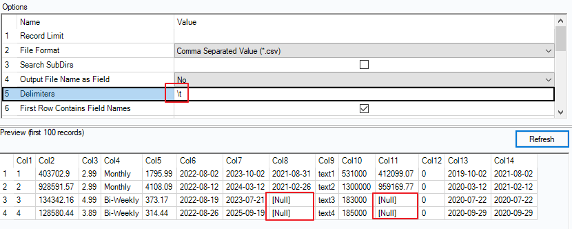 Solved: CSV Delimiters Help - Alteryx Community