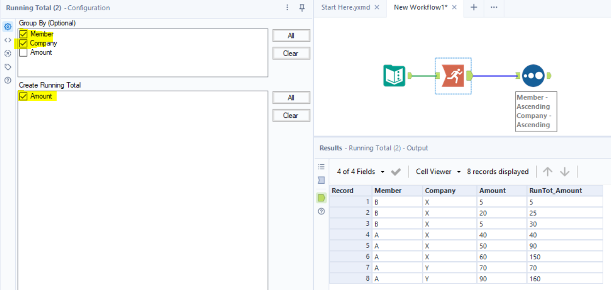 Solved: How to accumulate value in rows with given conditi... - Alteryx Community