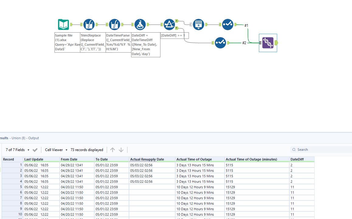 Solved: Remove Suffix from Date column and repeat rows bas... - Alteryx Community