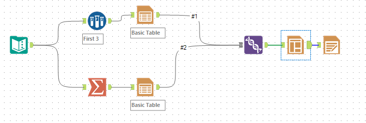 Solved: Sample Data and Basic table output/export in one s... - Alteryx Community