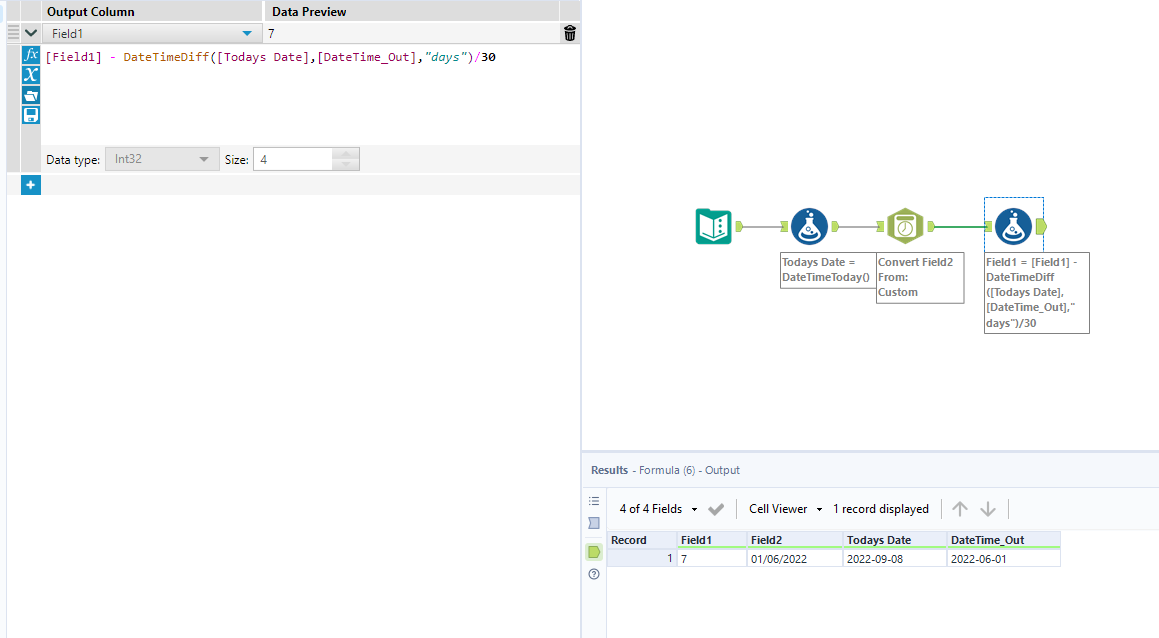 Solved: Subtract 1 from target value every n days - Alteryx Community