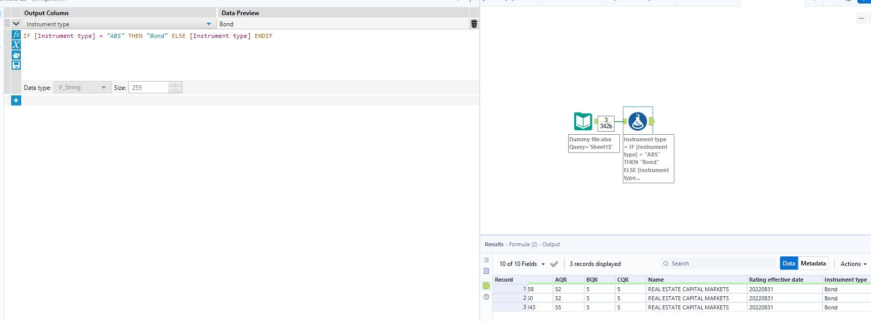 Solved: What tool can i used to convert one value to anoth... - Alteryx ...