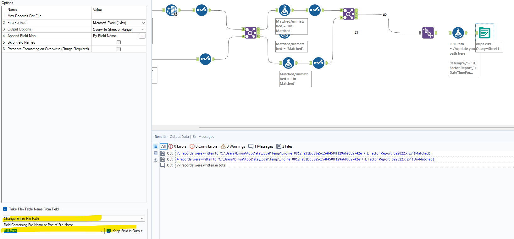 Solved: What tool to use after join - Alteryx Community