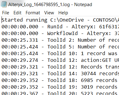 Parse Alteryx Log Files - Alteryx Community