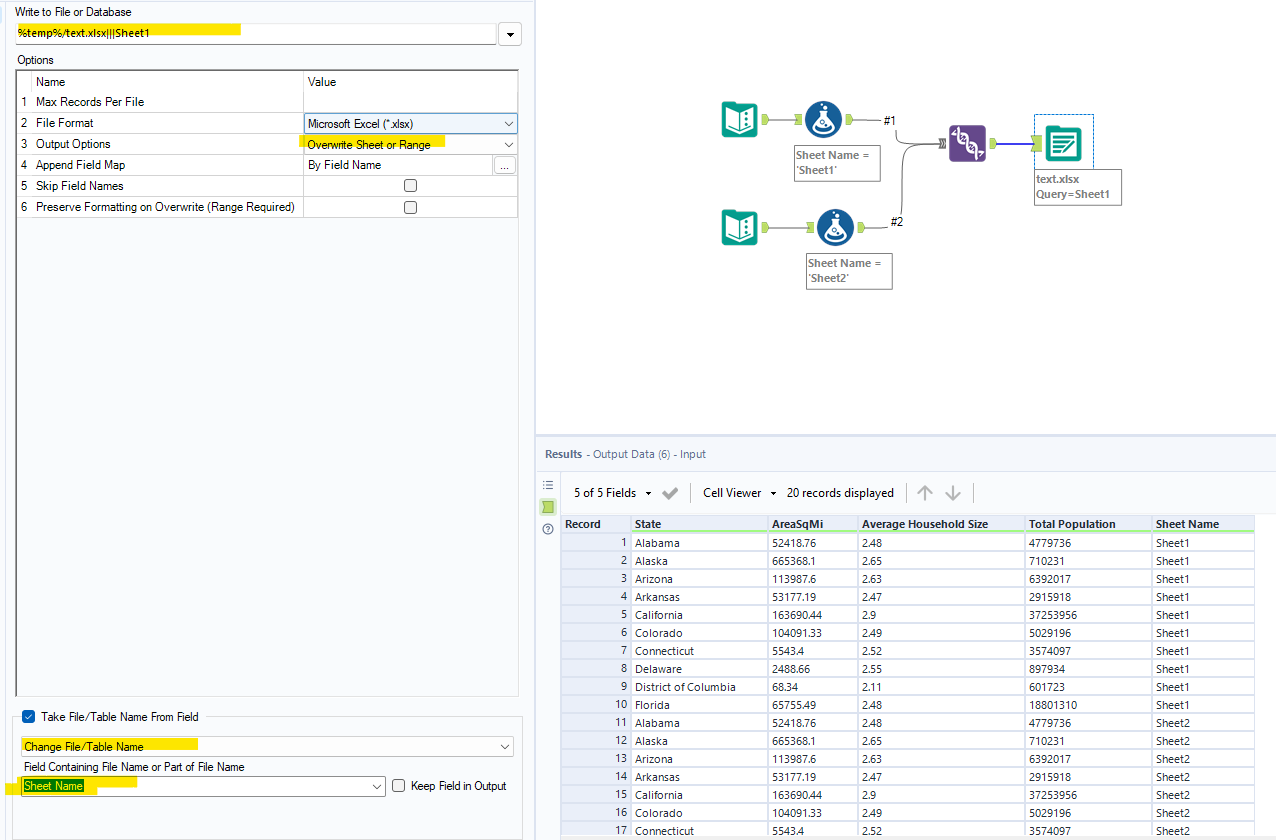 Solved: How to store the output in a sequential format? - Alteryx Community