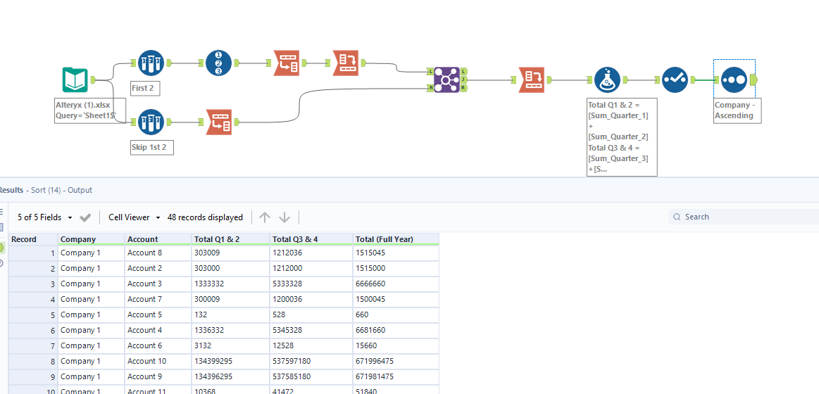 Combined Columns (2 into 1) - Alteryx Community
