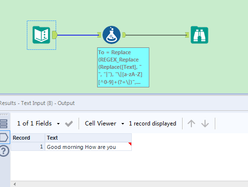 Solved: Expression for removing the line within cell with ... - Alteryx Community