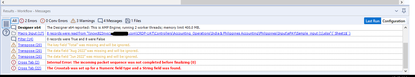 Solved: Report- Cross tab by month and separate to multipl... - Alteryx Community