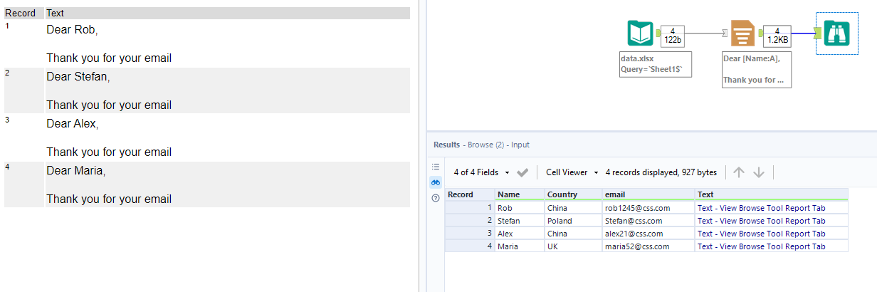 Solved: emailing in loop - Alteryx Community
