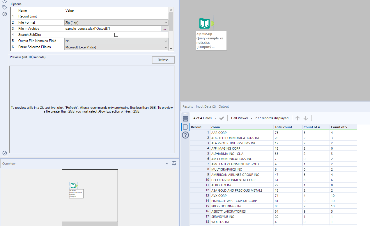 Retrieve Data From Zip Folder Alteryx Community 