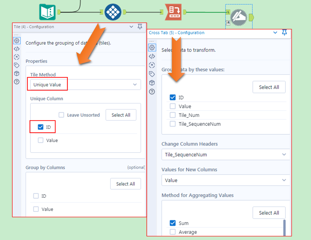 Solved: Transforming data based on common ID - Alteryx Community