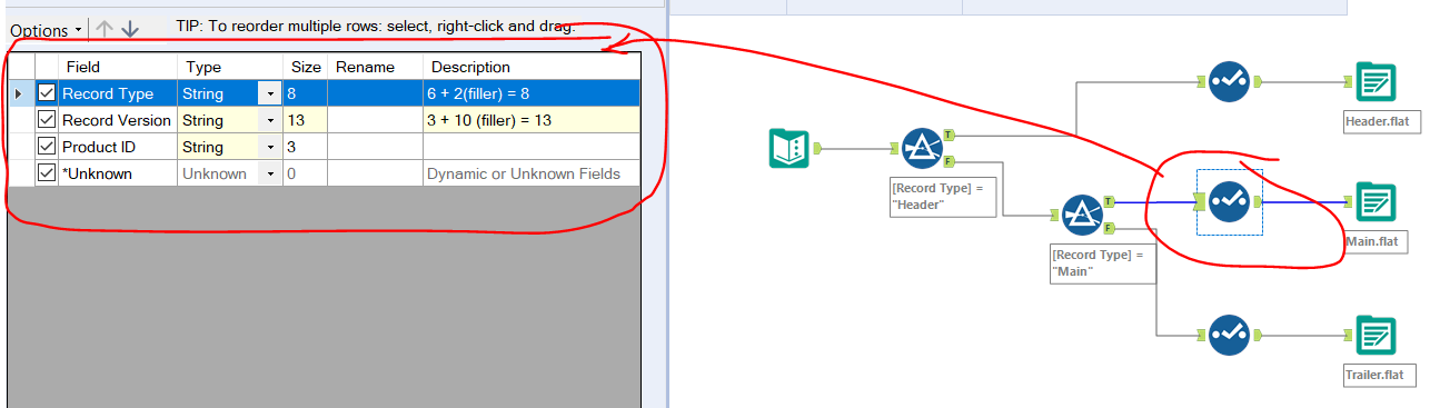 Flat File Output with Fillers and Spaces - Alteryx Community