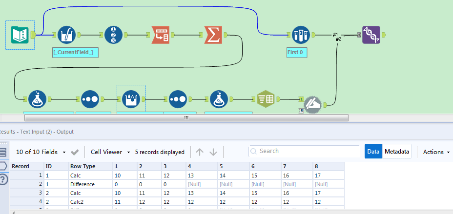 Solved: How to make rows null dependent on certain values? - Alteryx Community