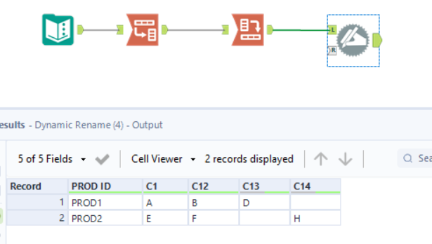 Transpose and Cross Tab - Alteryx Community