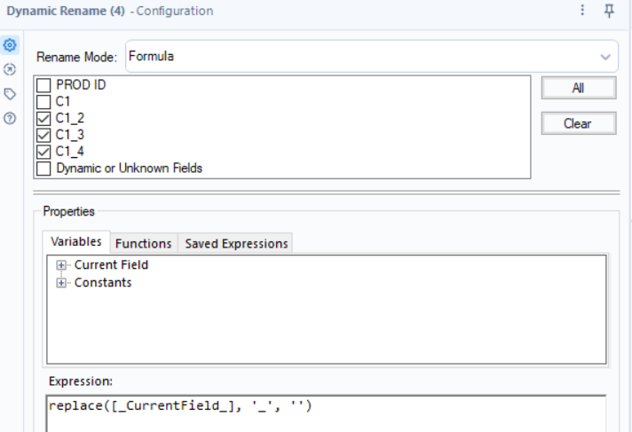 Transpose and Cross Tab - Alteryx Community