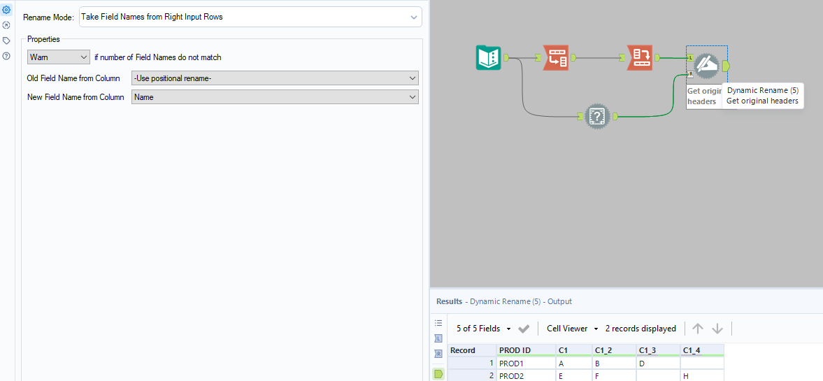 Transpose and Cross Tab - Alteryx Community