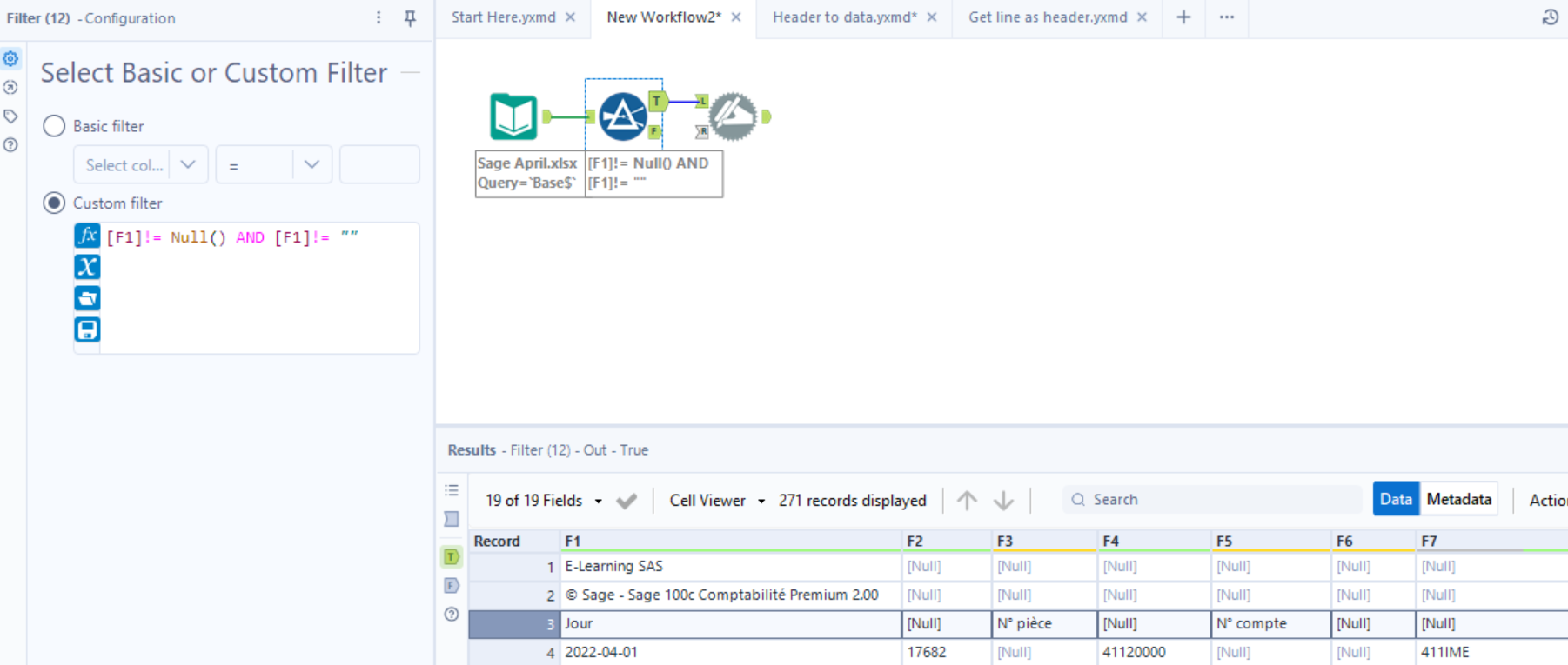Want to pick specific row as a header - Alteryx Community