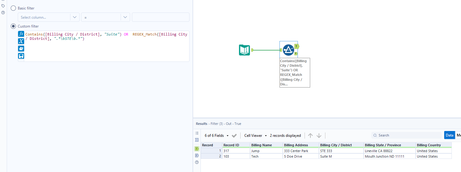 Solved: What tool is best used to remove suite from an add... - Alteryx ...
