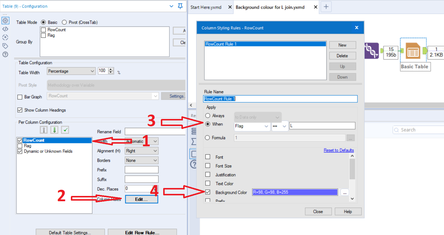 Solved: Background colour - Alteryx Community