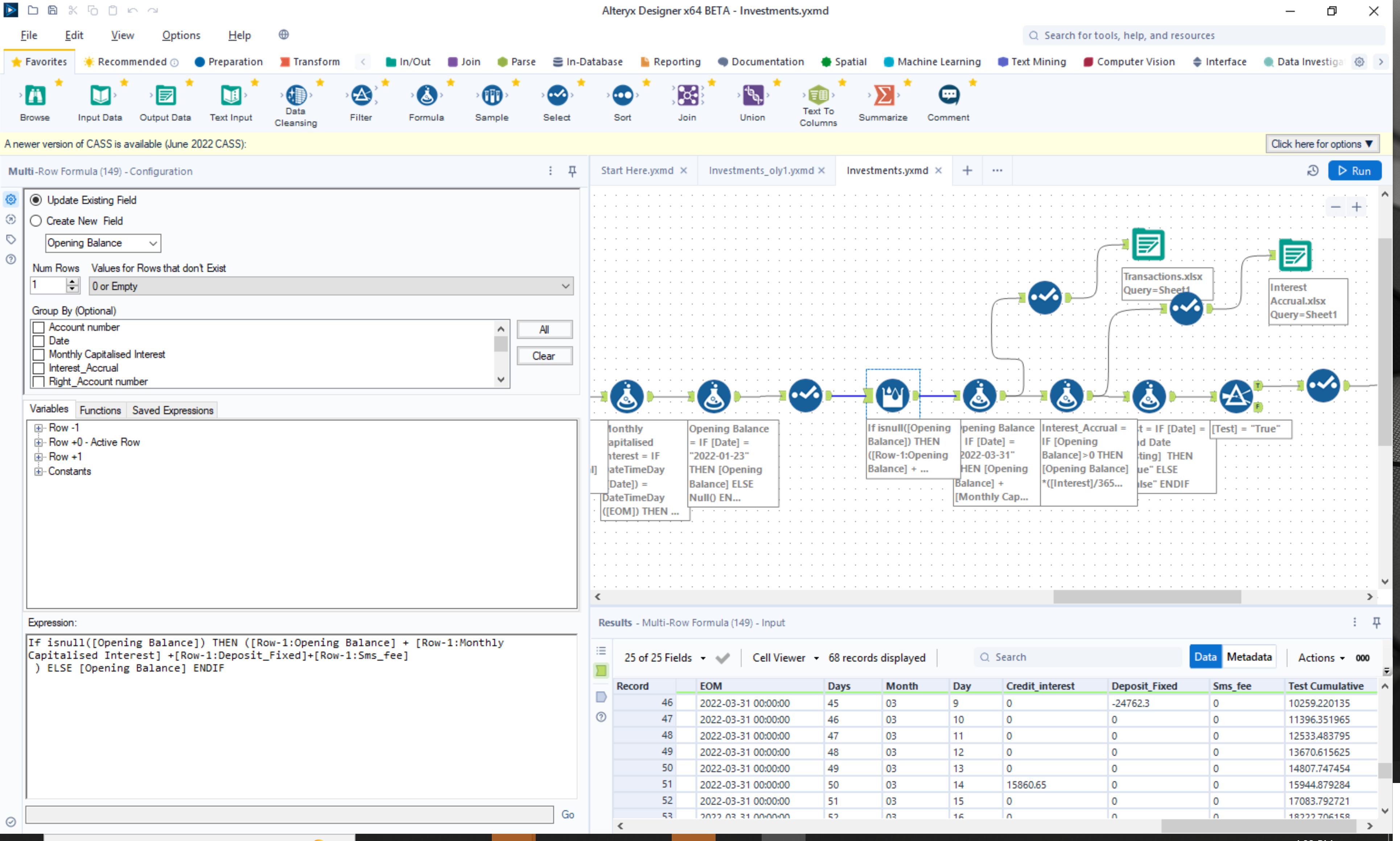 How to use Alteryx to prepare a Current Transactio... - Alteryx Community
