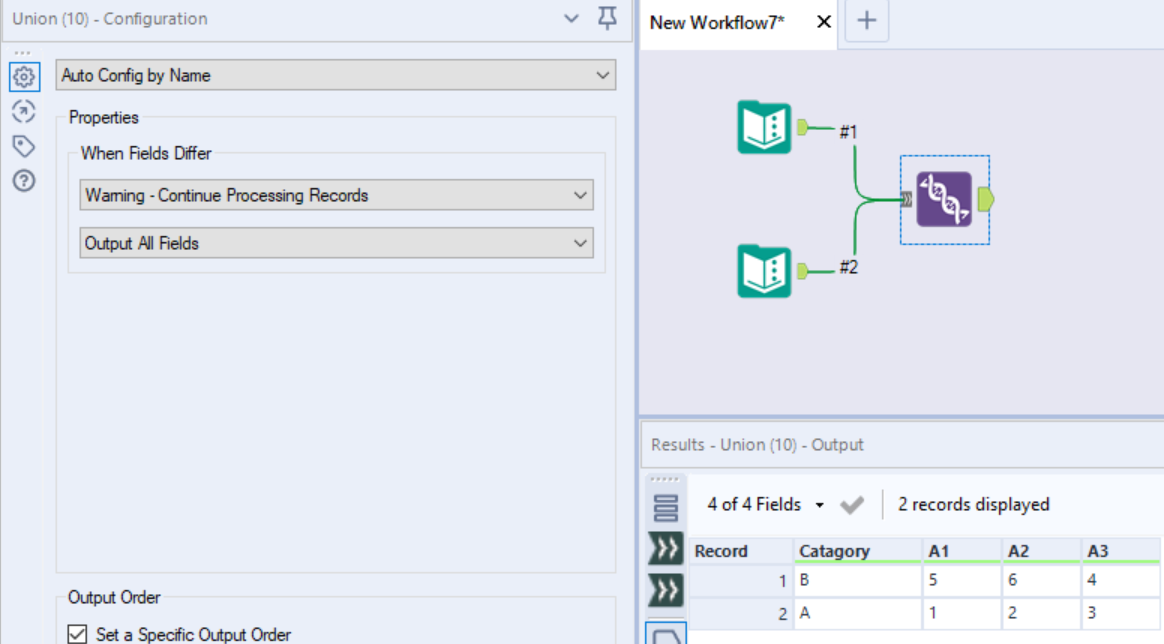 Solved: Merge Files with same headers but different layout - Alteryx Community