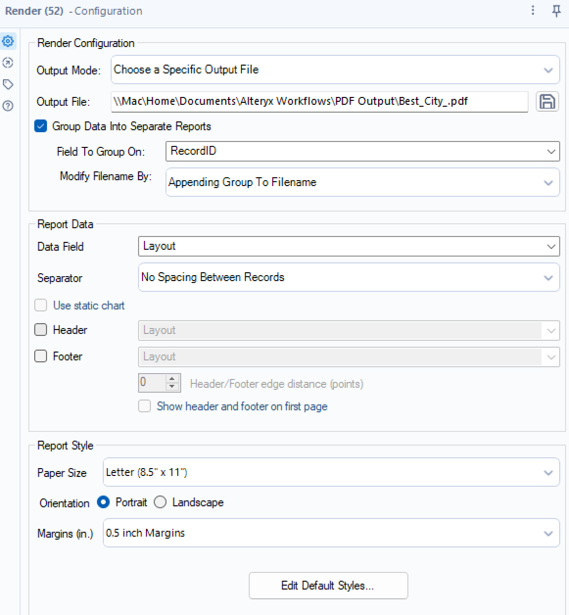 Reporting in Alteryx: Creating 100 PDFs with Maps - Alteryx Community