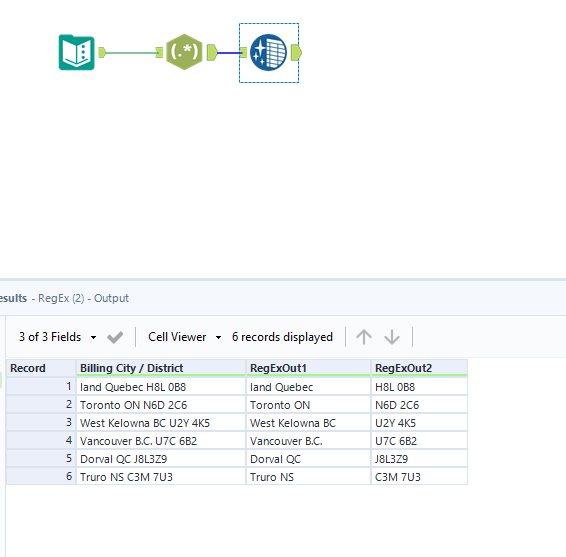 Solved: Parsing and removing addresses from a single colum... - Alteryx Community