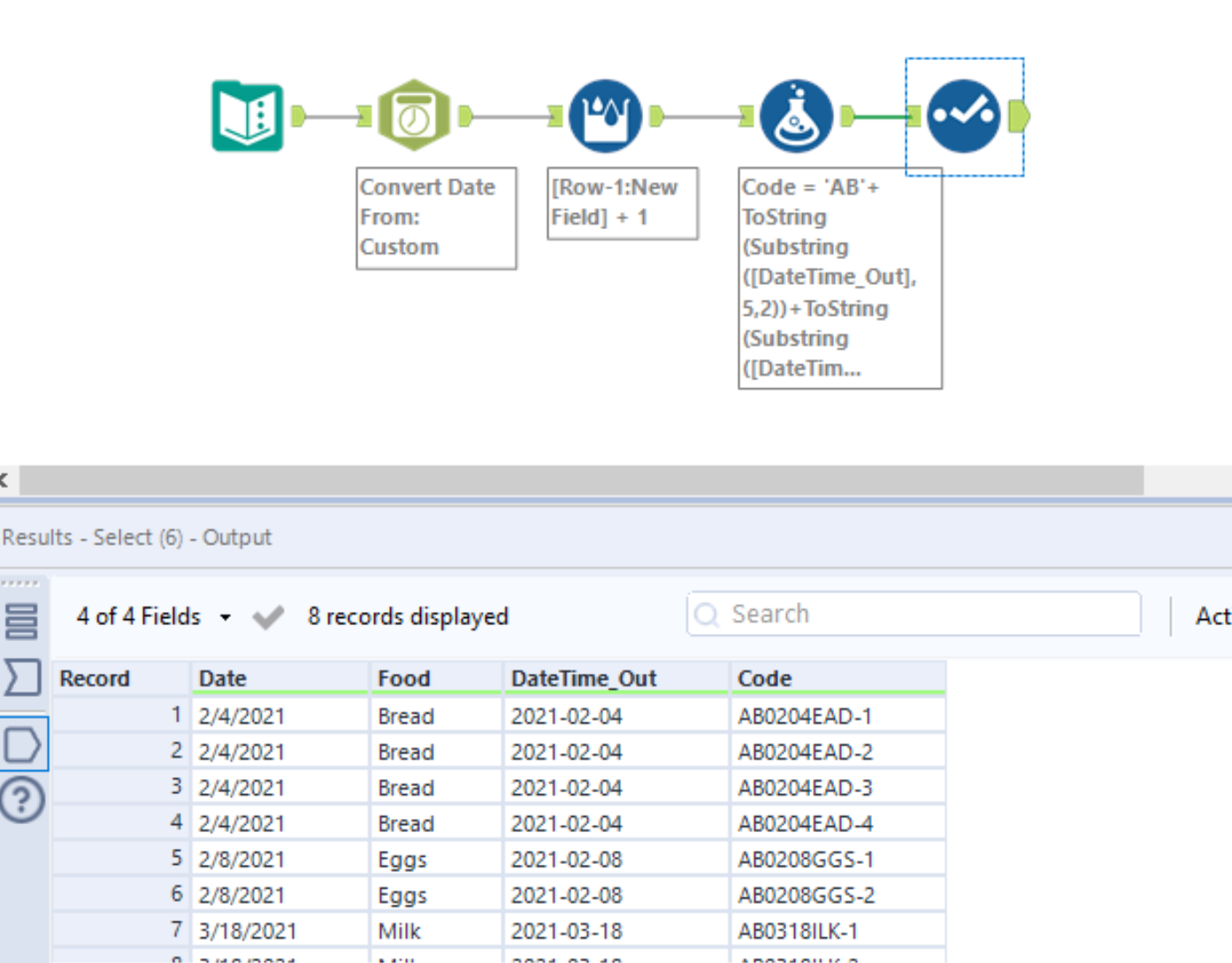 Solved: Creating a unique code - Alteryx Community